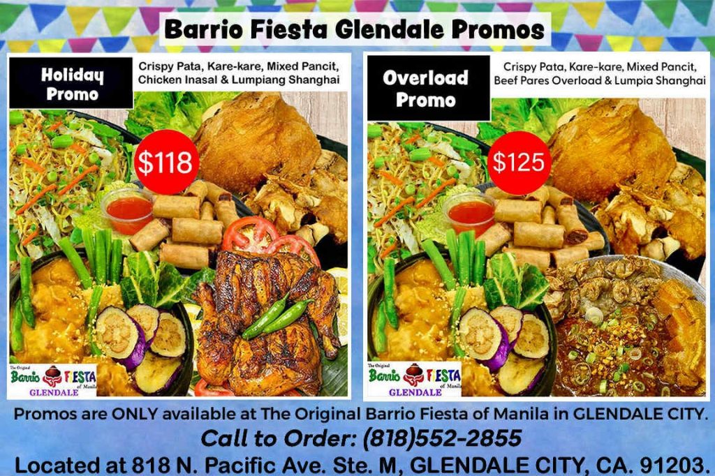 The Original Barrio Fiesta of Manila in Glendale, CA – Authentic ...